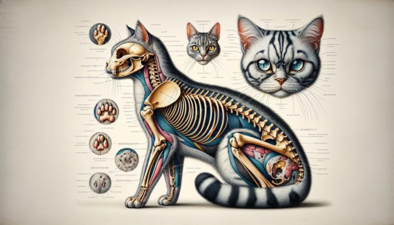 Descubriendo la anatomía de un gato: Esqueleto, sentidos y pelaje 《2025》